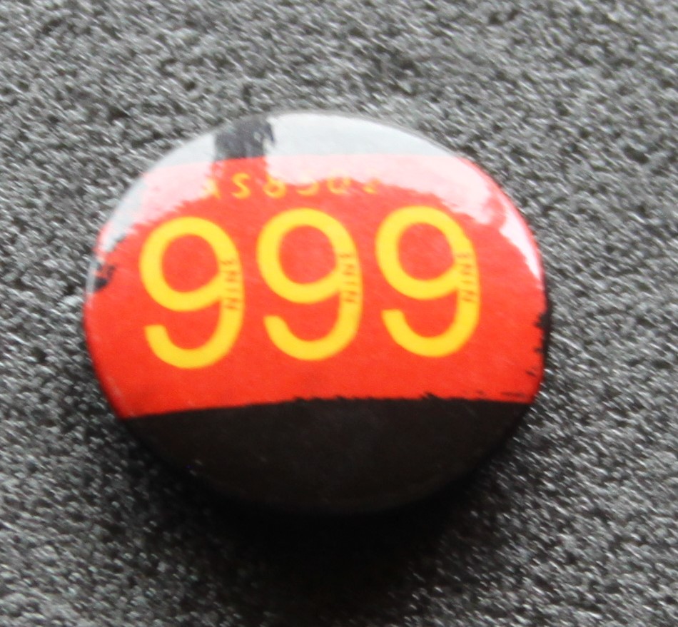 999 Red-black - punk rock posters